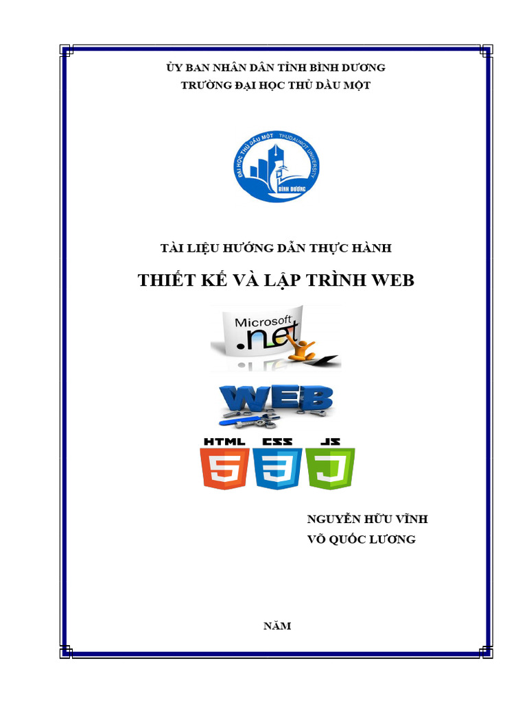 Tai lieu Huong dan thuc hanh Thiet ke va Lap trinh Web (1) | PDF