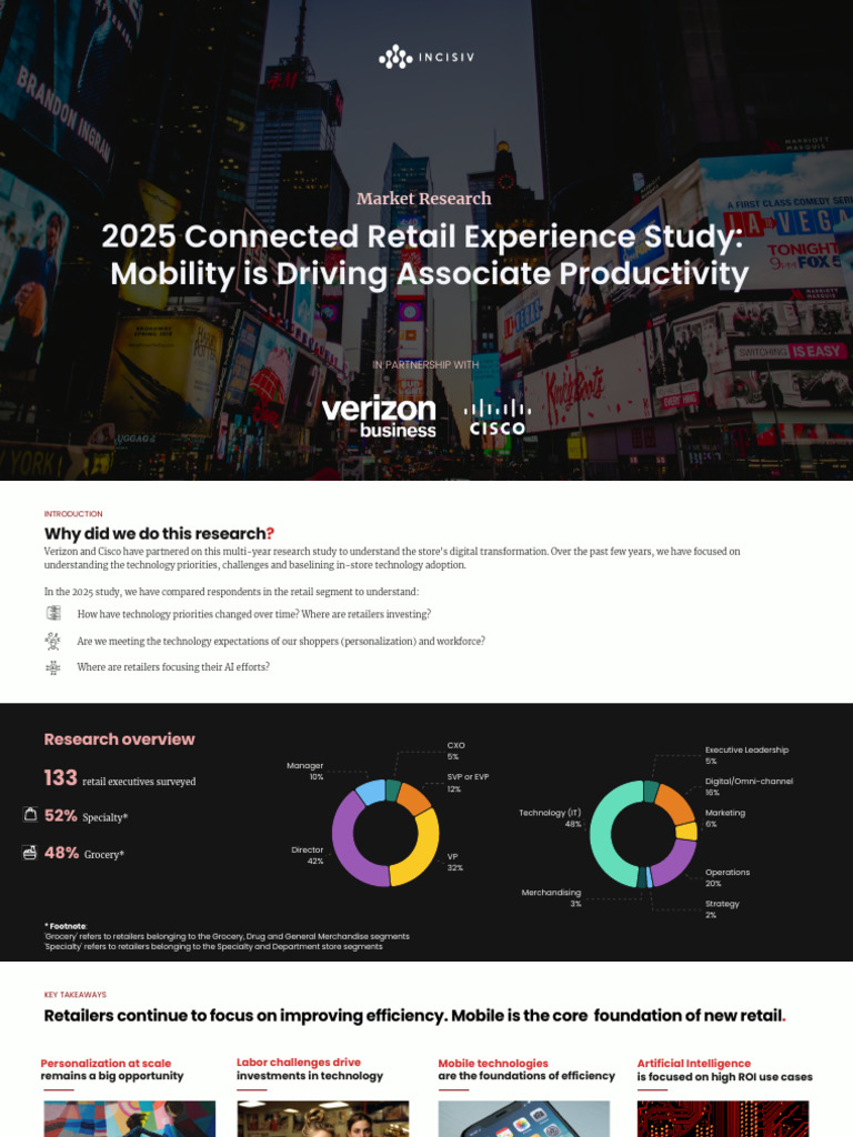 2025 Connected Retail Experience Study | PDF | Retail | Customer Experience