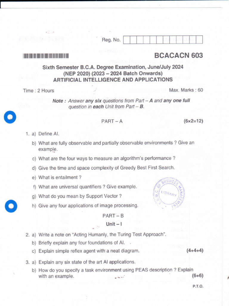 Ai Sample Paper | PDF