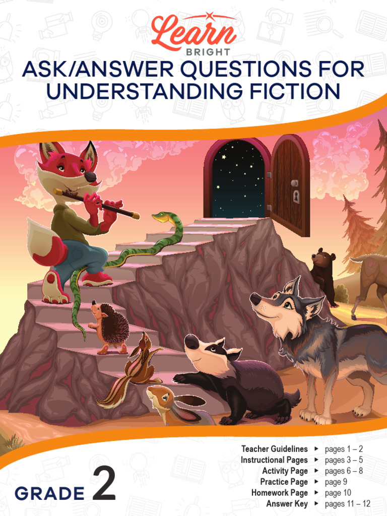 Ask Answer Questionsfor Understandingiction | PDF | Reading Comprehension