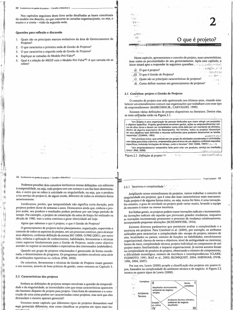 Aula 01 - Capitulo 2 - Fundamentos - GP | PDF