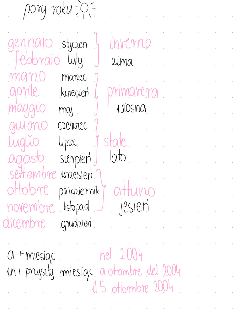 pory roku | PDF