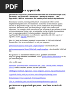 AcqDemo Self-Assessment Writing Guide | PDF | Performance Appraisal | Goal