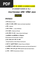 Polytechnic 2026 Syllabus | PDF