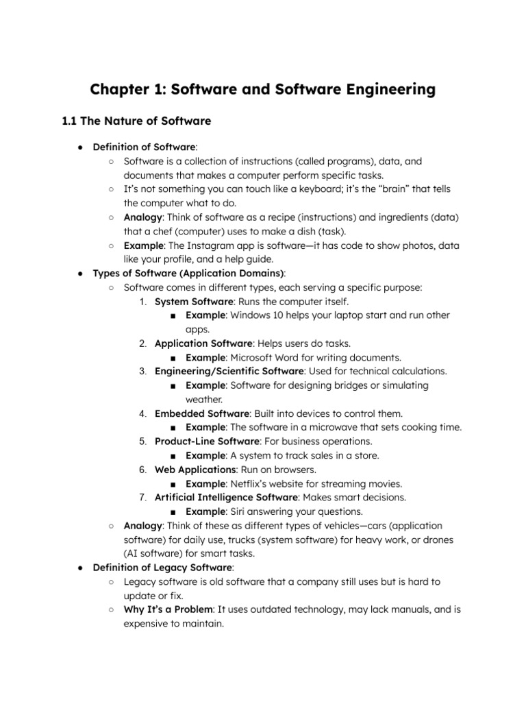 Software Engineering Short Overview | PDF | Scrum (Software Development) | Agile Software ...