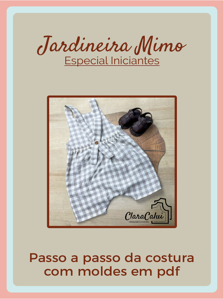 Jardineira Mimo Molde Grátis | PDF