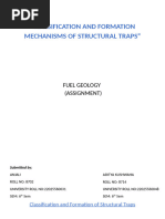 Anticlinal and Combination Traps Overview | PDF | Petroleum Reservoir ...
