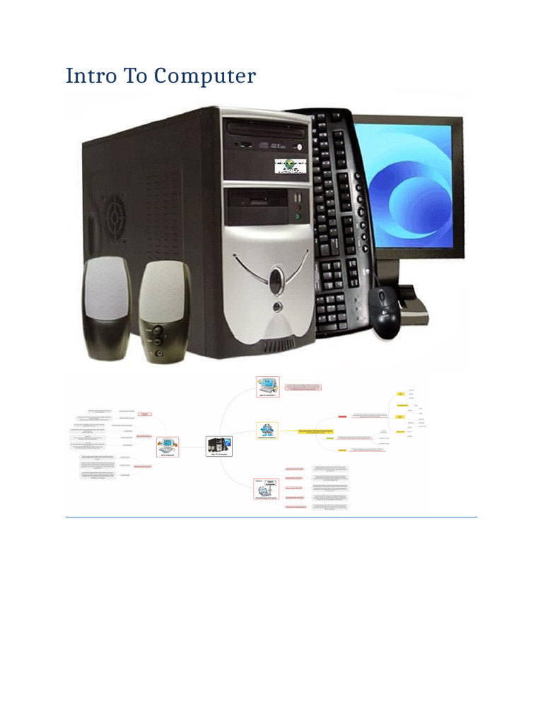 Mind Map Intro to Computer | PDF