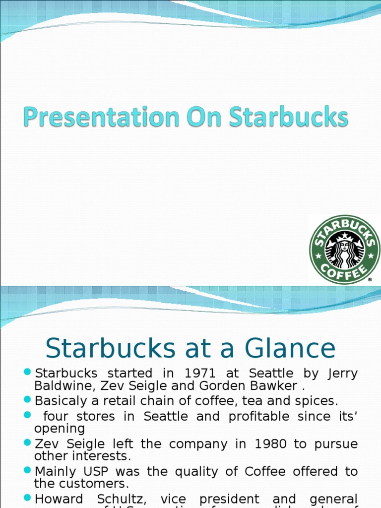 A Case Study On Starbucks | PDF | Starbucks | Coffee
