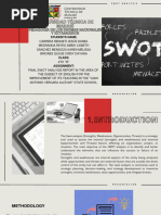 Example of SWOT Analysis of A School | PDF | Swot Analysis | Teachers