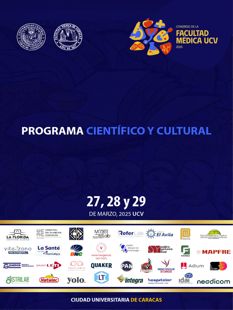 Programa Cientifico Preliminar Congreso Facultad Medica | PDF | Medicina | Especialidades Medicas