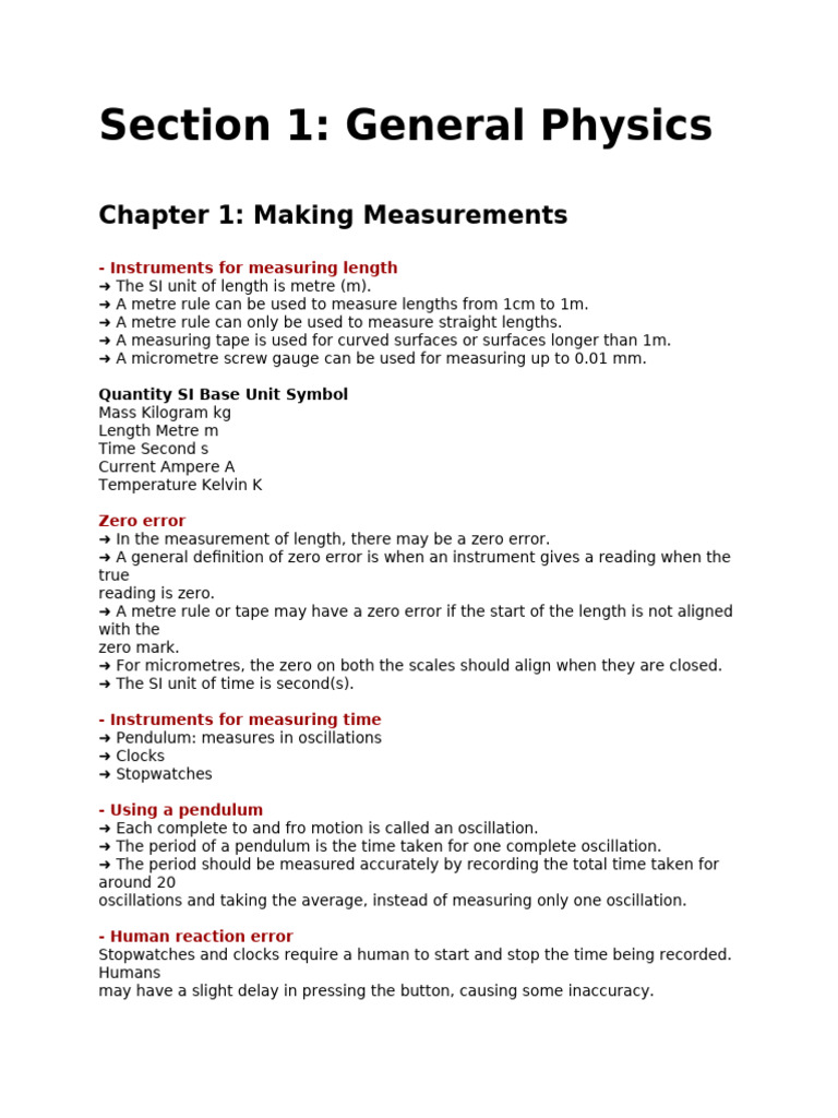 Measurement Techniques in Physics | PDF