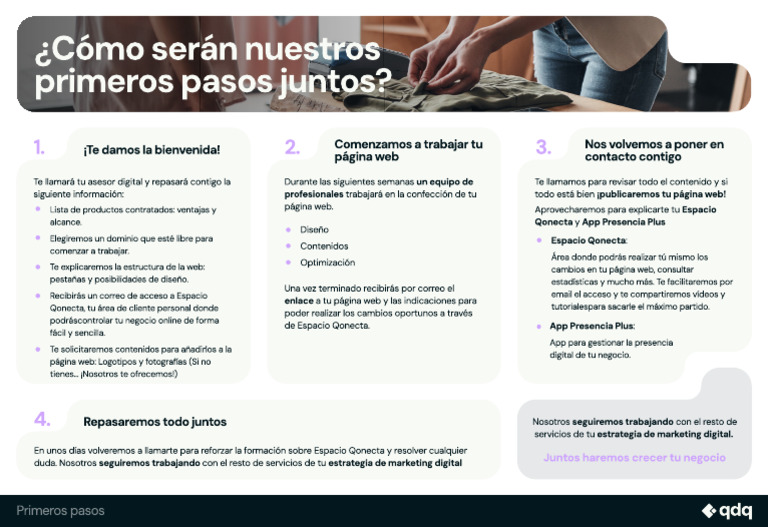 Infografia Como Seran Nuestros Primeros Pasos Juntos | PDF | Red ...