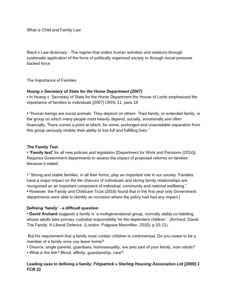 Understanding Child and Family Law | PDF | Annulment | Marriage