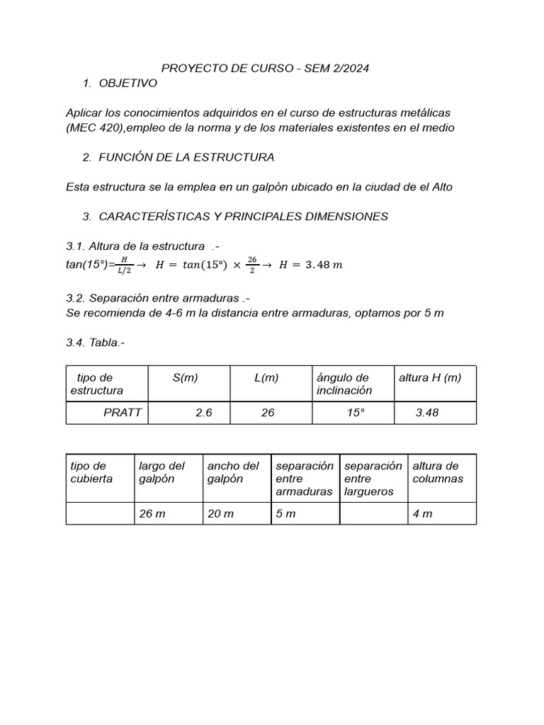Proyecto Estructuras | PDF