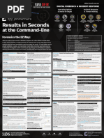 SANS DFIR Forensics Overview Poster | PDF | Remote Desktop Services ...