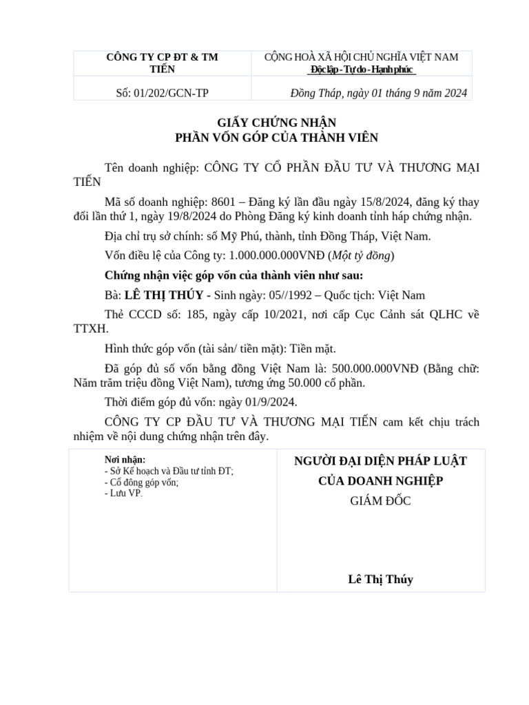 1. GCN GOP VỐN 2024 | PDF