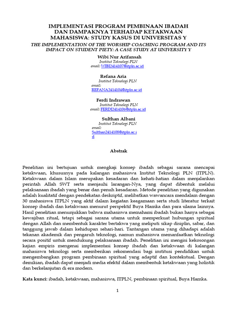 Karya Ilmiah Agama kelompok 3 | PDF