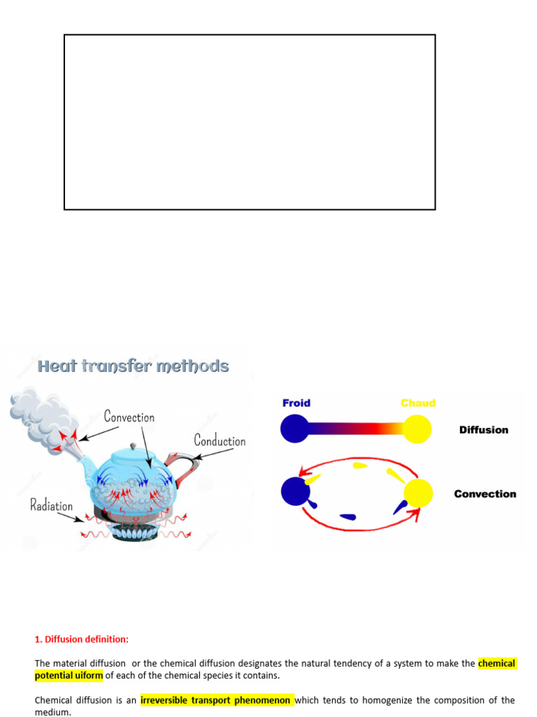 Master M2 1. VF Diffusion Slides PDF | PDF | Diffusion | Applied ...