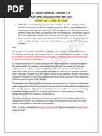 SA 560: Auditor's Guide to Subsequent Events | PDF | Auditor's Report ...