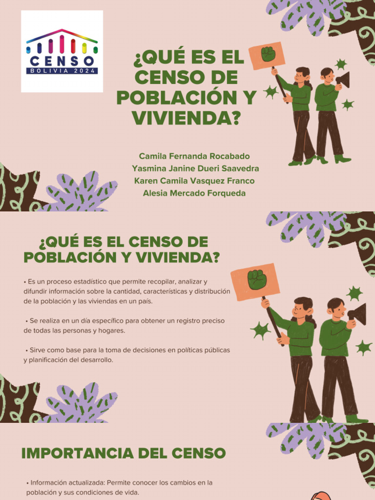 Censo Poblacional | PDF