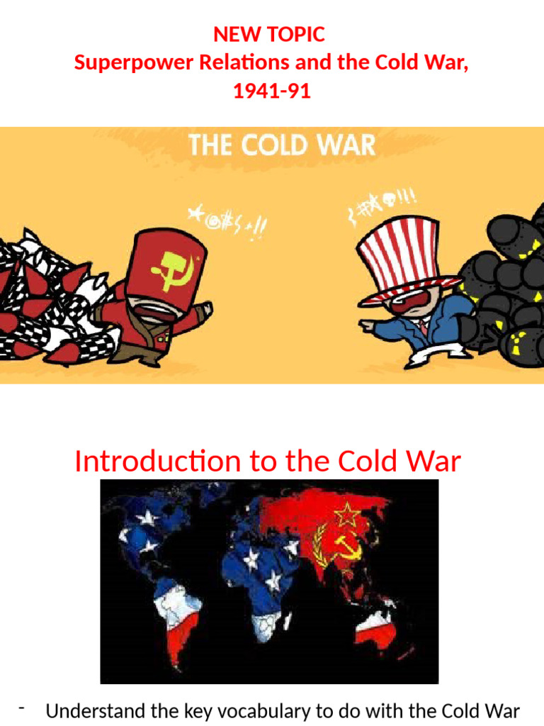 1) Intro To Cold War | PDF | Communism | Joseph Stalin