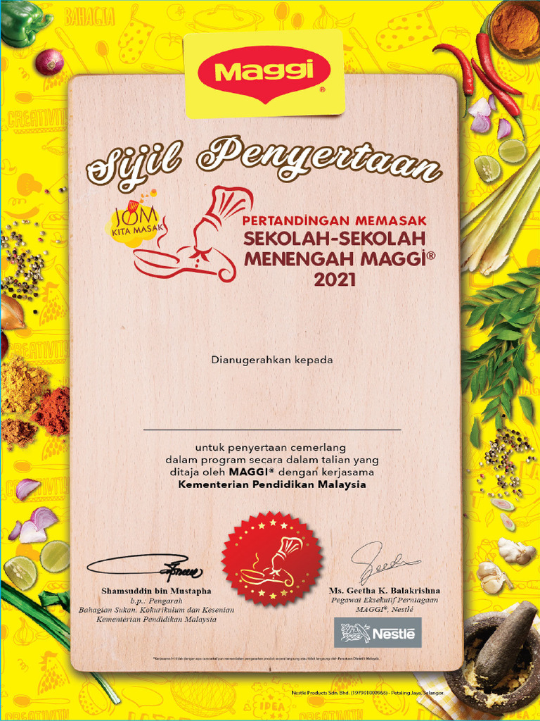 Nur Iman Alisyia Binti Azman - Certificate | PDF