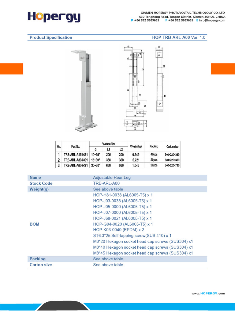 Hop TRB Arl A00 | PDF