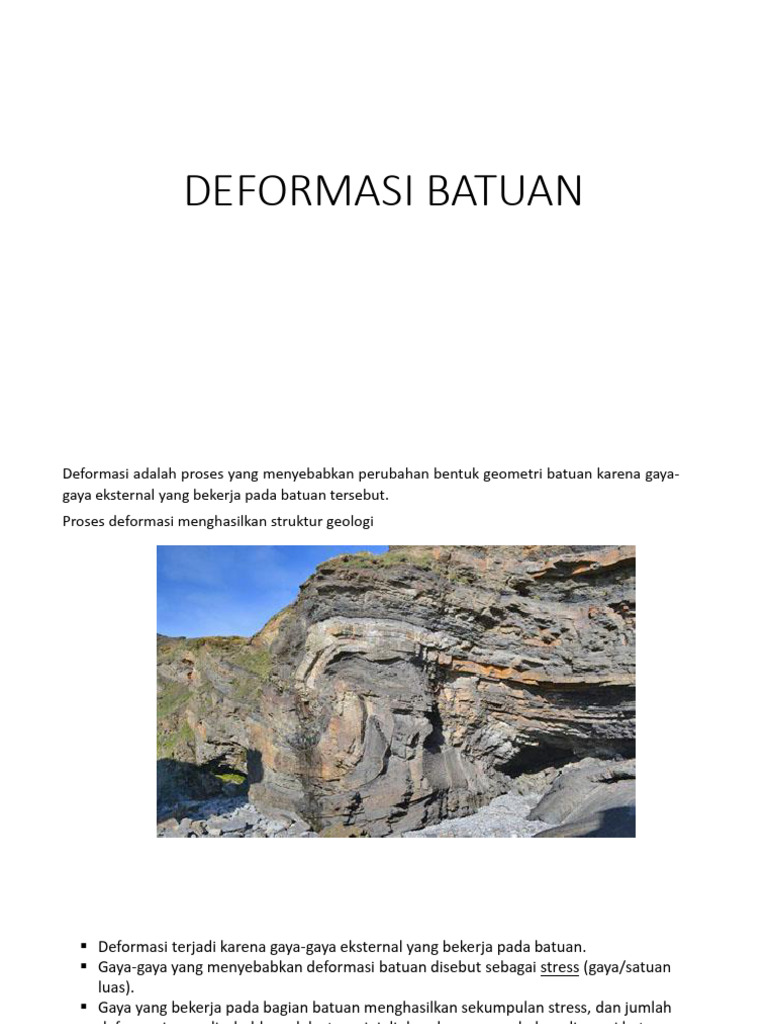 Deformasi Batuan | PDF