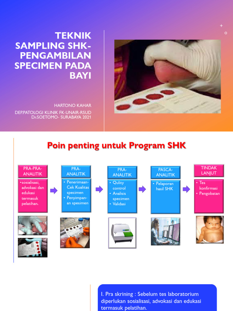 Hartono-2021-Pengambilan spesimen SHK pada bayi | PDF