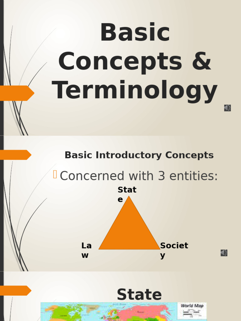 Basic Concepts Terminology | PDF