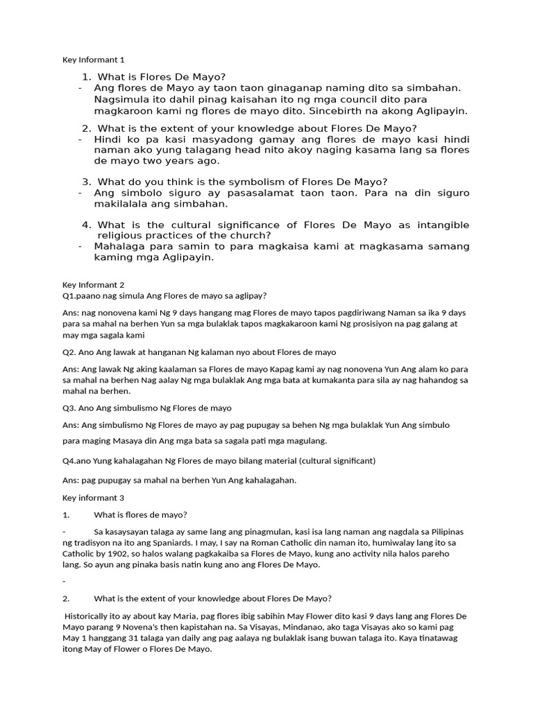 Sop 1 - Response | PDF