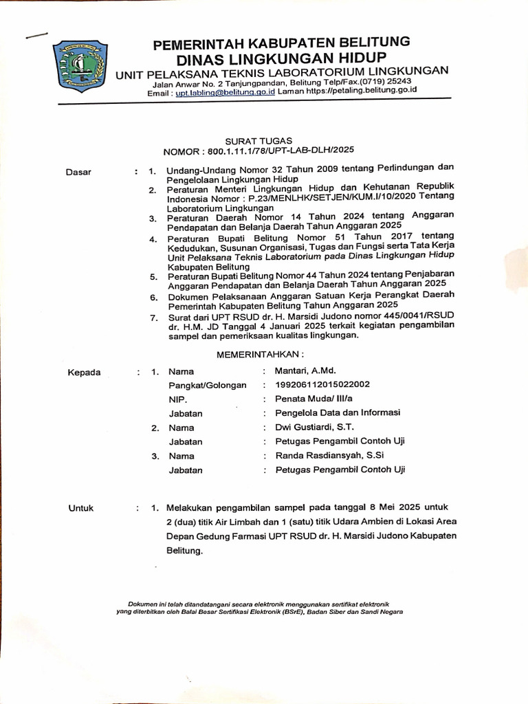 RSUD Marsidi Judono 8-9 Mei 2025 | PDF
