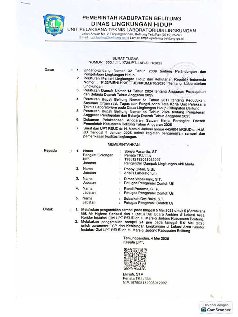 RSUD Marsidi Judono Gizi 5-6 April 2025 | PDF