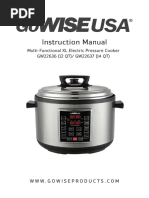 Cooks Essentials 99700 Pressure Cooker Manual | PDF | Pressure Cooking