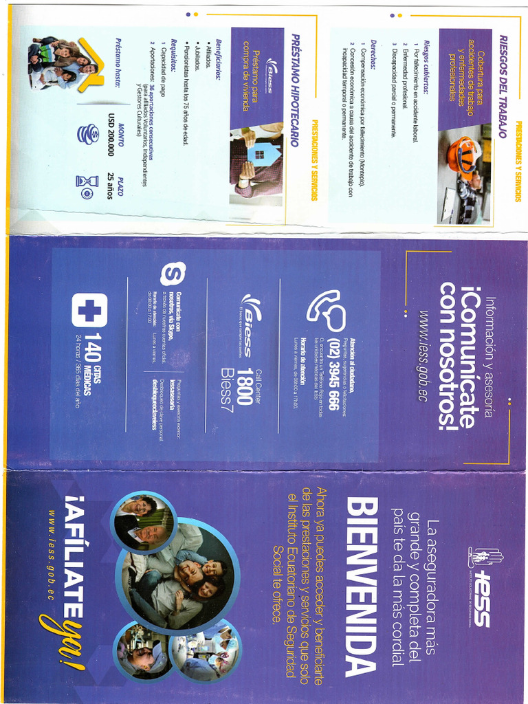 Resumen Beneficios IESS | PDF