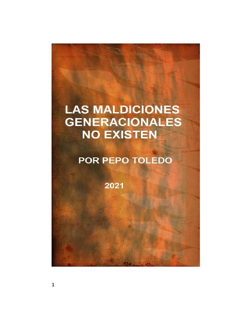 Maldiciones Generacionales: Mito y Fe | PDF | Pecado | Cristo (título)