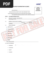 KPLC Application Form | PDF