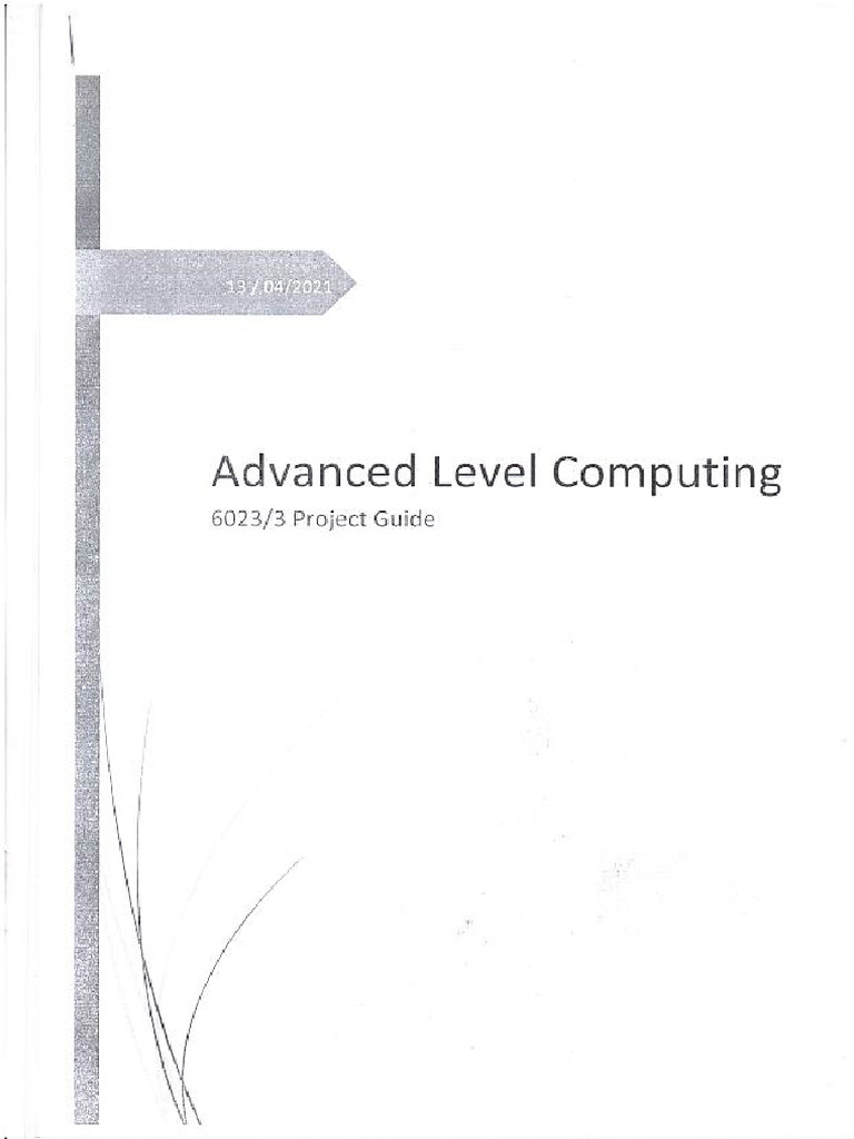 Zimsec A Level Project Guide | PDF