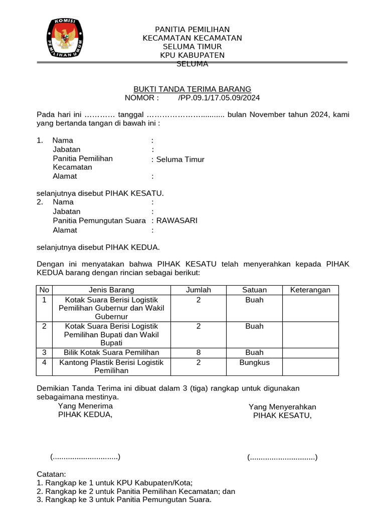Dummy BTTB PPK-PPS | PDF