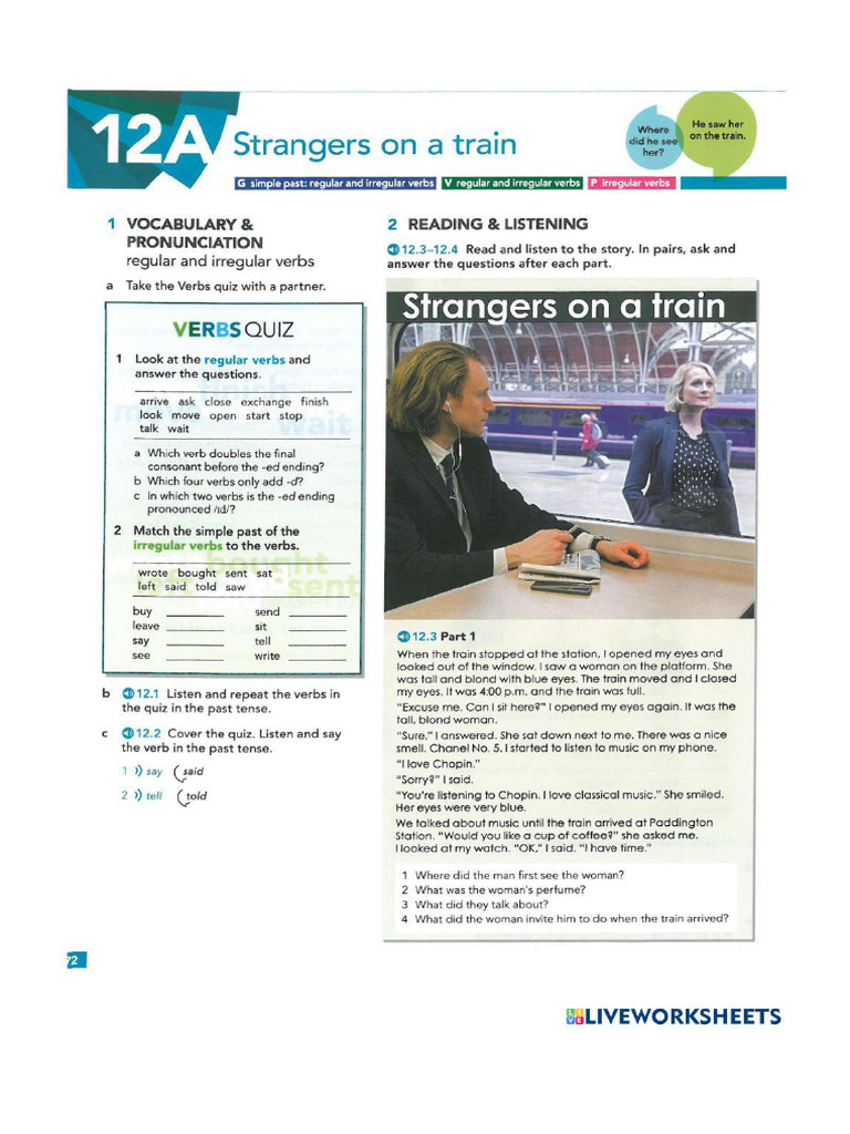 Worksheet 7636694 | PDF