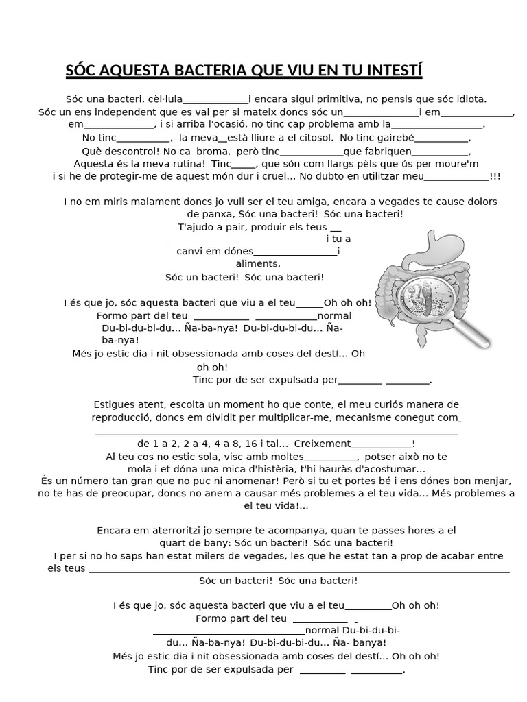 Soc Eixe Bacteri Que Viu Al Teu Intestã (1) (1) 2 | PDF