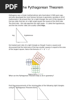 Pythagorean Theorem in Real Life | PDF