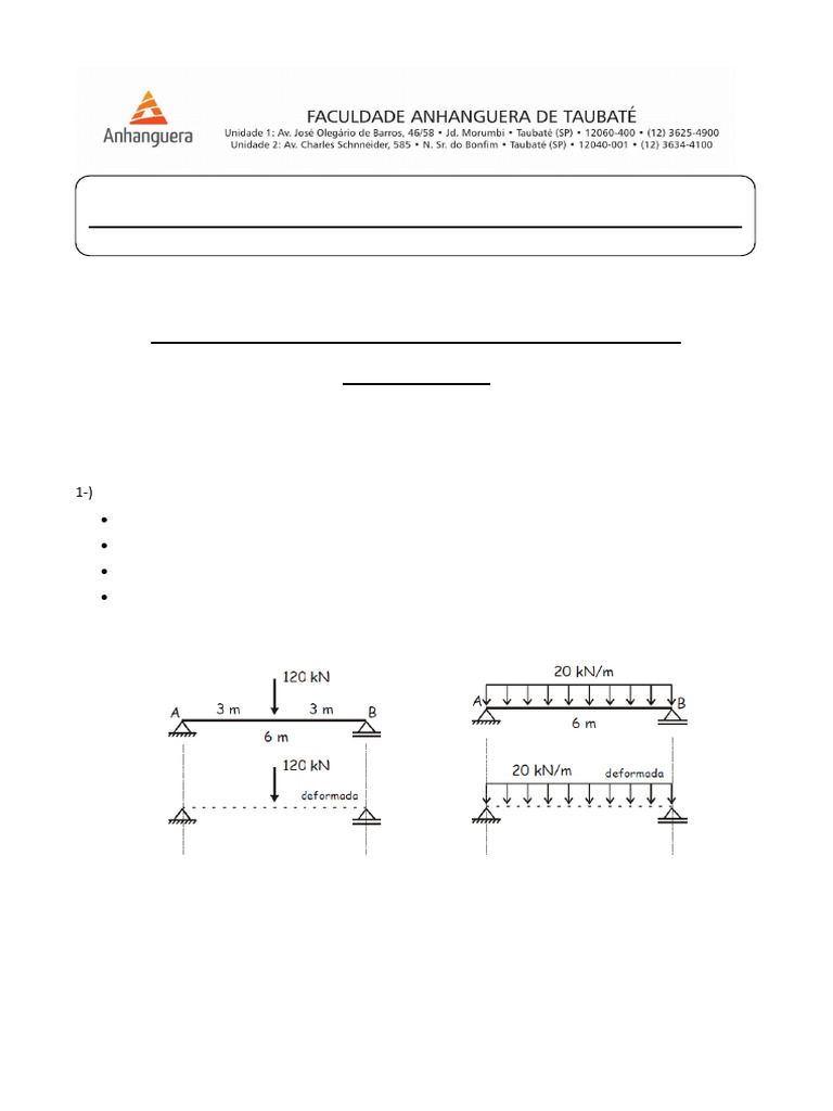 Prova - Resmat Av | PDF