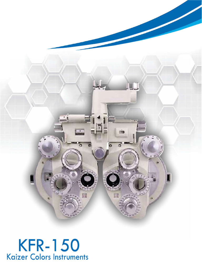 Foropter Manual KFR150 | PDF