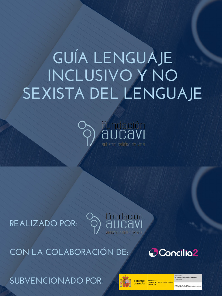1.guia Lenguaje Inclusivo Aucavi | PDF | Sexismo | Igualdad de género