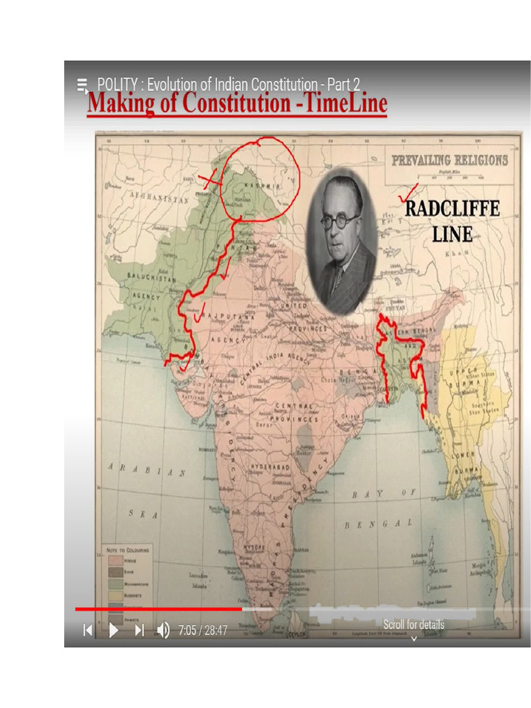 INDIA Before Independance Map | PDF