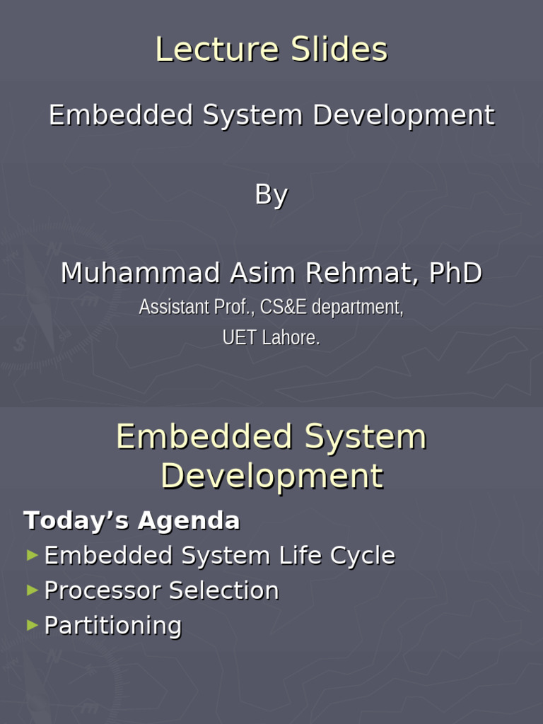 Embedded System Life Cycle | PDF | Embedded System | Central Processing Unit