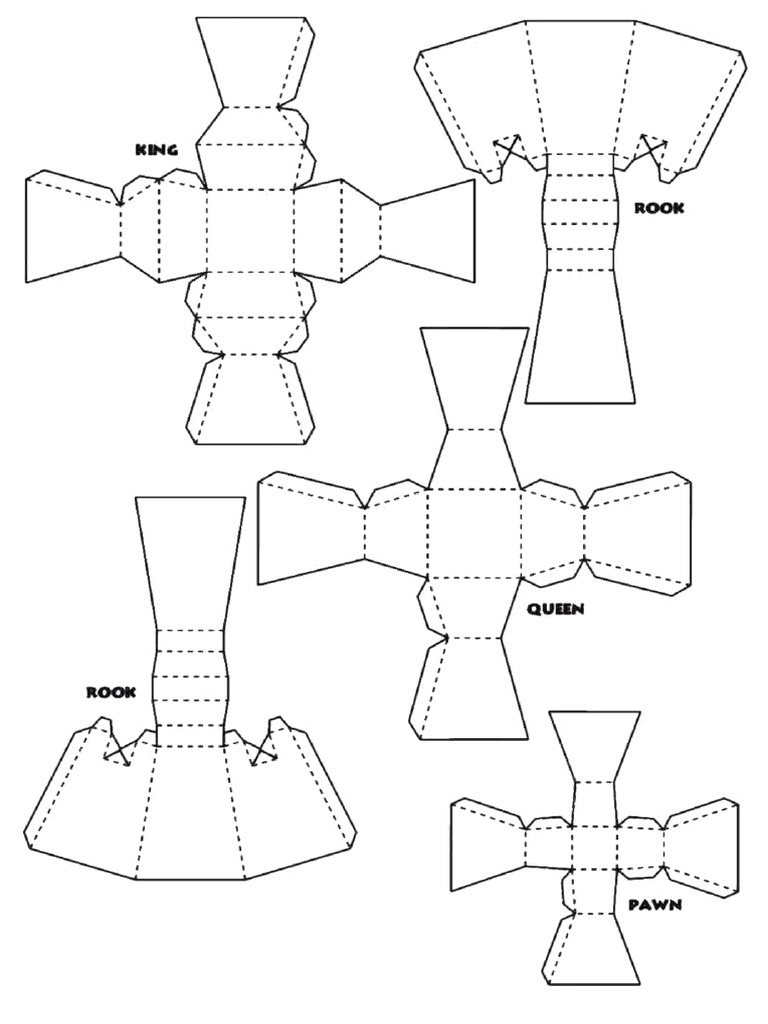 Chess Board Template | PDF