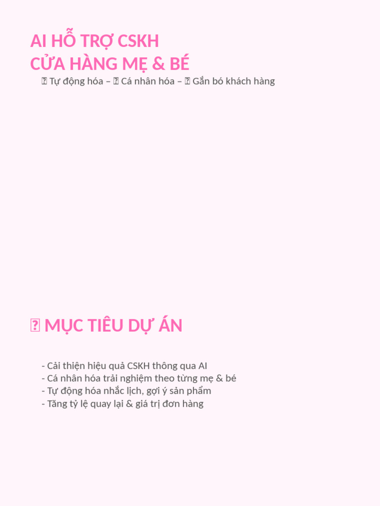 AI CSKH Me Va Be Pastel | PDF